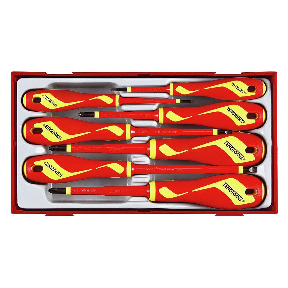Teng Tools Skruetrækkersæt 1000v TTV907N - Sæt - L.V. Erichsen A/S
